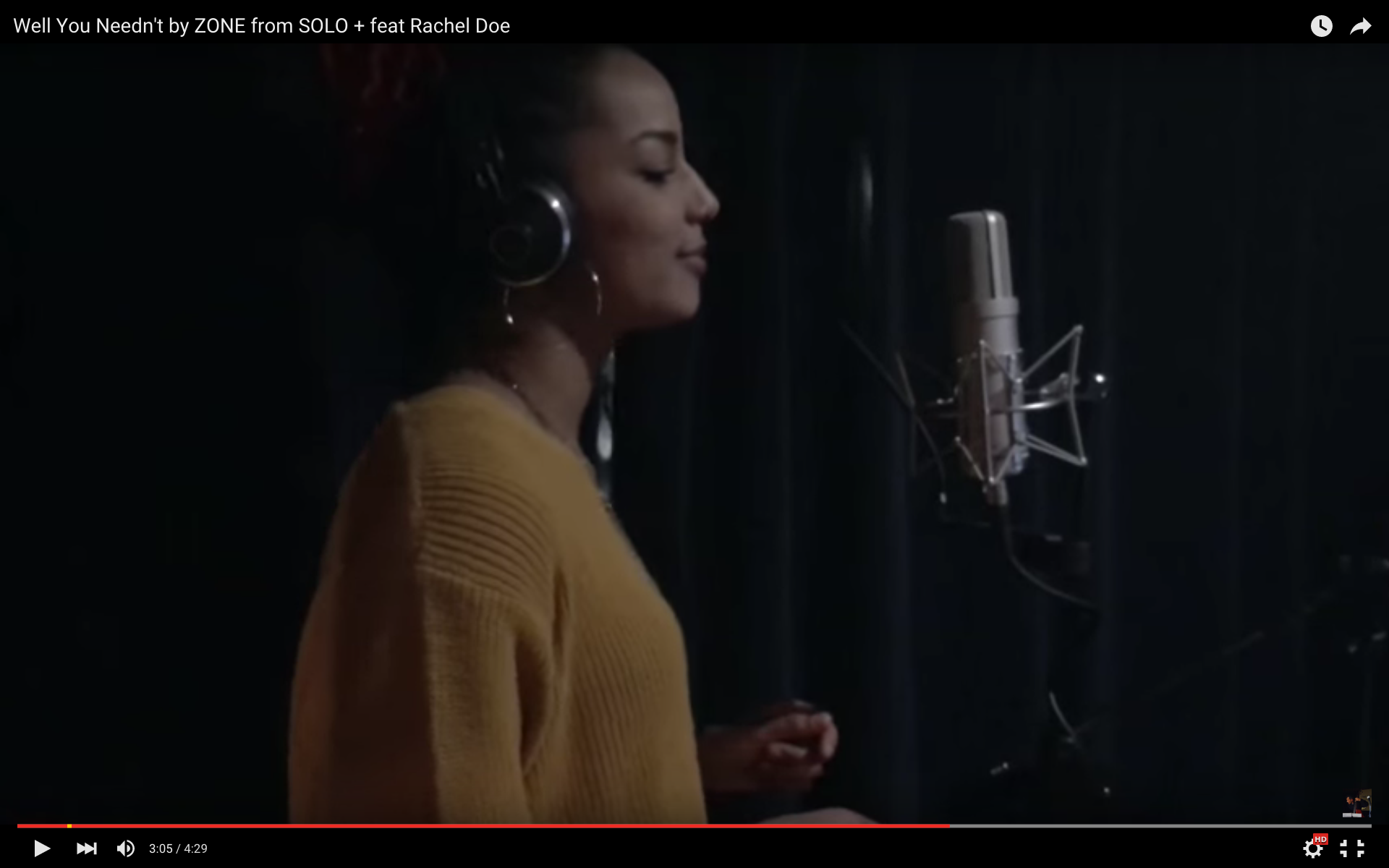 ZONE feat Rachel Doe - Well You Needn't - Radiocoop